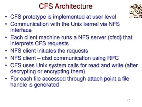 PPT Overview Of Cryptographic File System For Unix CFS PowerPoint