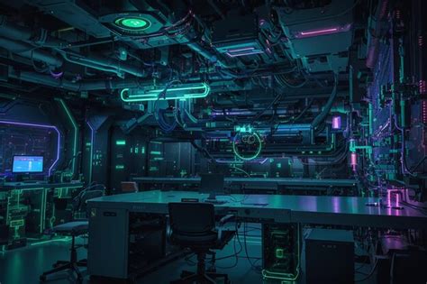 Premium Ai Image Quantum Computing Lab