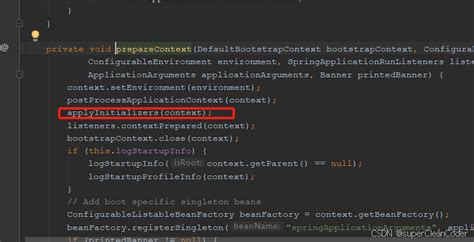 Spring Boot之 自定义上下文初始化器applicationcontextinitializer及源码分析springboot