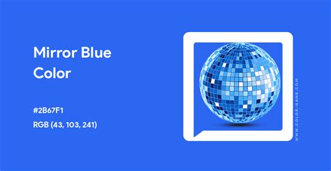 Mirror Blue Color Hex Code Is 2b67f1 Mirror Blue Color Hex Code Is 2b67f1