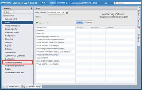 Join Vcsa Into Ad Mastering Vmware