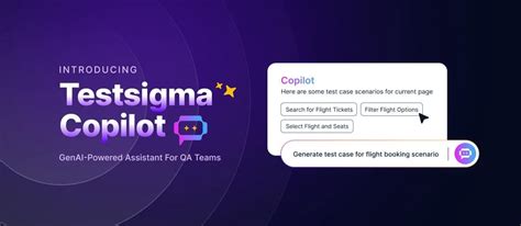 Copilot Testsigma Copilot Genai Qa Ai Testautomation