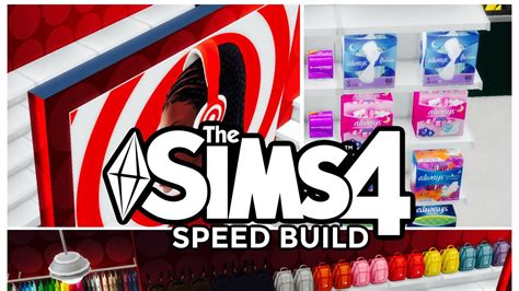 the sims 4 target build part 2 the sims 4 build challenge asmr youtube