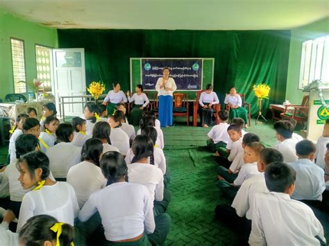 ပေါင်မြို့နယ်၌ စာဖတ်ရှိန်မြှင့်တင်ရေးဟောပြောခြင်း၊ နံရံကပ်စာစောင်ပြသခြင်းများ ဆောင်ရွက