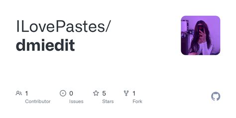 GitHub ILovePastes Dmiedit