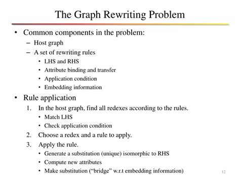 Ppt An Introduction To Graph Rewriting Powerpoint Presentation Free Download Id 3628081