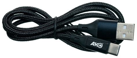 Купить Кабель AKC USB Type-B черный в Алматы – Магазин на Kaspi.kz