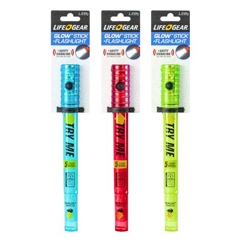 Lifegear Led Glowstick Flashlight Assorted Dorcy