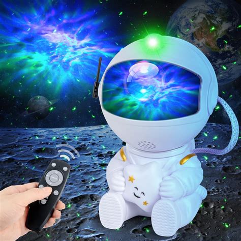 Astronaut Galaxy Projector Night Light Space Projector For Bedroom With Timer And Remote