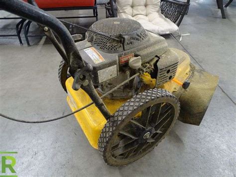 Cub Cadet St100 Walk Behind String Trimmer Roller Auctions