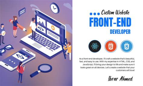 Use React Js For Front End Website Development By Ibrarkhatri Fiverr