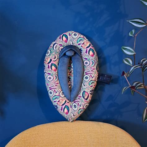 Vulva Puppet Sex Education Gadget Vulva Cushion With Lemons Lemons In Green Blue Lesbian