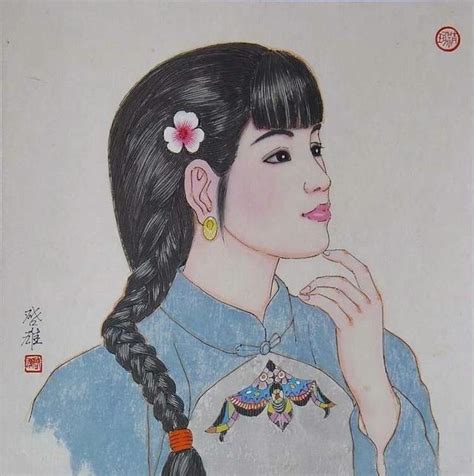 徐啟雄中國畫人物肖像集錦 每日頭條