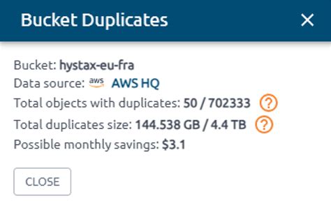 How To Detect Duplicate Objects In Aws S3 Storage Hystax