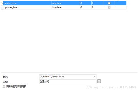 Mysql 设置自动创建时间及修改时间mysql Current Datetime Csdn博客