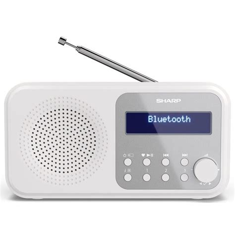 Портативный радиоприемник Sharp Dr P420 Snowy White купить в Кишиневе Молдове Smadshop Md
