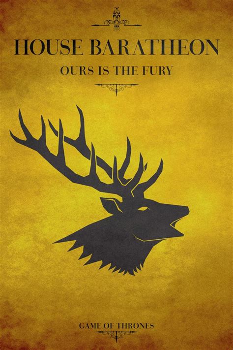 Game Of Thrones House Baratheon Shield