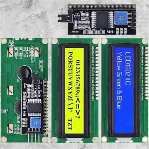 Lcd Display Module Blue Voltcraft