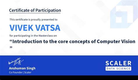 Vivek Vatsa On Linkedin Scaler Artificialintelligence Machinelearning Imageprocessing