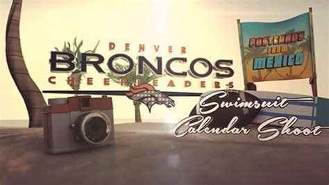 Cheerleader Calendar Shoot Actress