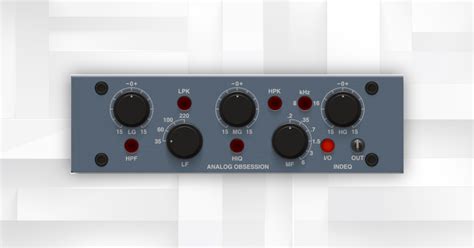 News Analog Obsession Launches Indeq Free Eq Plugin For Windows And Mac Audio Plugin Guy