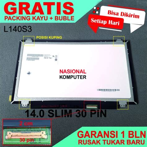 Layar Lcd Led Laptop Slim Pin Lazada Indonesia