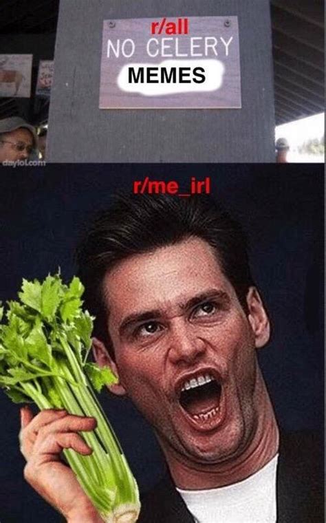 Me Irl Celery Know Your Meme