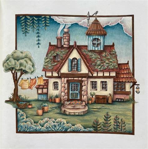 Anja B Netzkatze On Instagram Another Picture In Worldsofwondercoloringbook With My