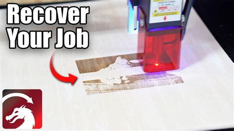 Laser Stops With Warning Lightburn Software Questions Lightburn Software Forum