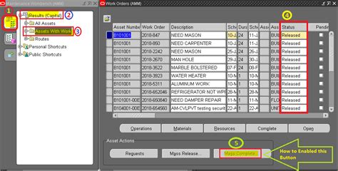 How To Complete The Multiple Work Orders Using Maintenance Workbench — Oracle Mosc