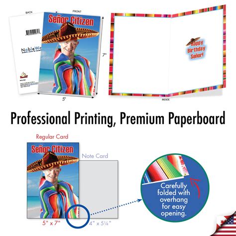 Senor Citizen Humor Birthday Card