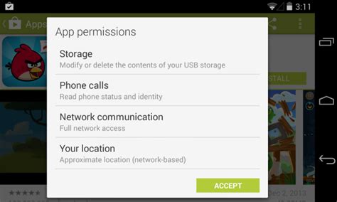 Angry Birds Android Too Many Permissions Raymond Tec