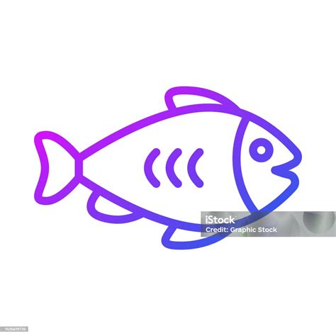물고기 벡터 윤곽선 아이콘입니다 현대 얇은 선 기호 전통적인 요소의 컬렉션 낚시에 대한 스톡 벡터 아트 및 기타 이미지 낚시