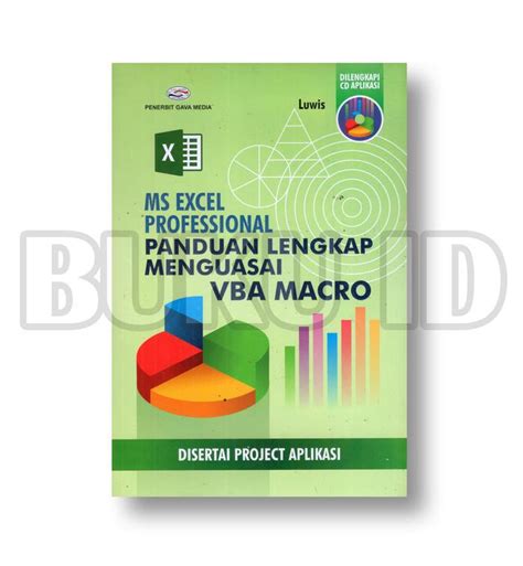 Jual Buku Ms Excel Professional Panduan Lengkap Menguasai Vba Macro