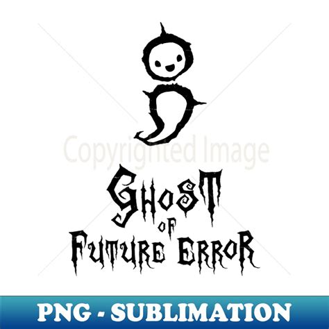 programmer ghost of future semicolon error black high qual inspire