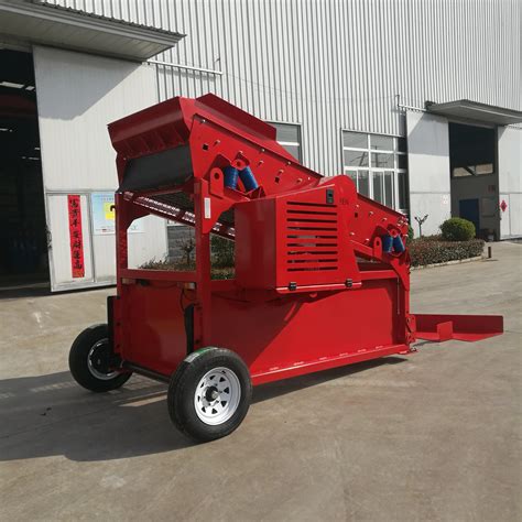 Topsoil Compost Sand Gravel Separator Efficient Screening