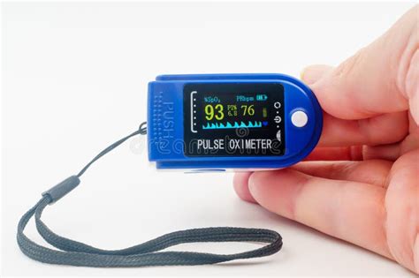 Pulse Oximeter For Monitoring Patient Medical Diagnostics Pandemic