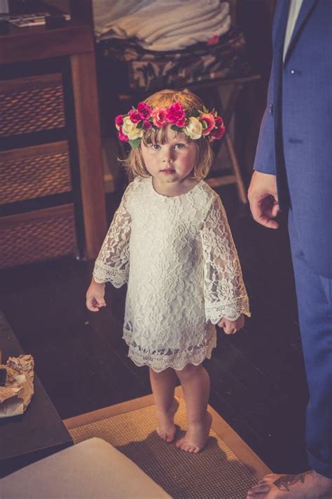 40 Airy And Beautiful Boho Flower Girl Dresses Weddingomania