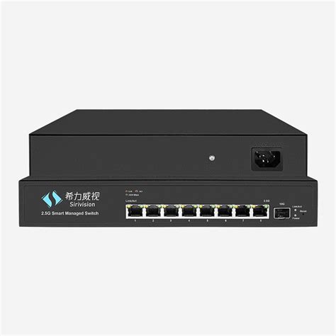 Compact 8 Port Gigabit Ethernet Network Switch For 2 5g Data Transmission