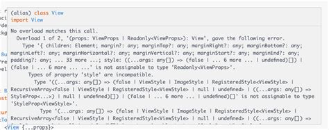 incorrect type definition with userestyle · issue 159 · shopify restyle · github