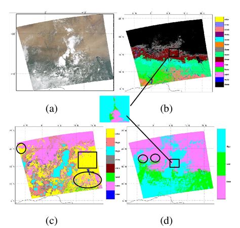 A True Color Image B Surface Mask C Modis Cloud Mask D Modis Download Scientific