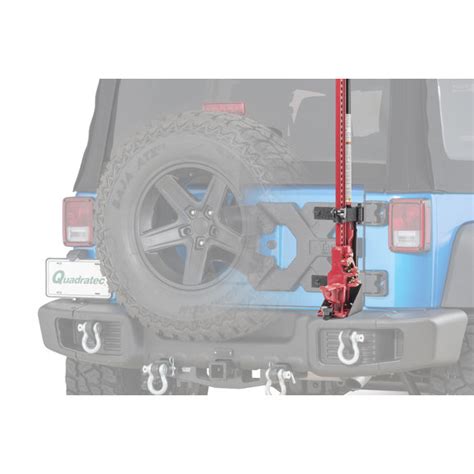 Rugged Ridge 1158608 Off Road Jack Mounting Bracket Kit For 07 18 Jeep Wrangler Jk With