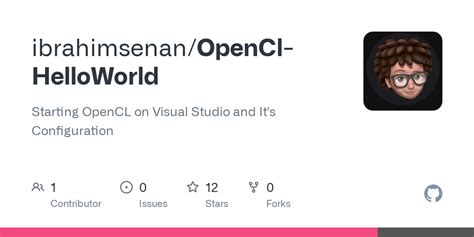 GitHub Ibrahimsenan OpenCl HelloWorld Starting OpenCL On Visual