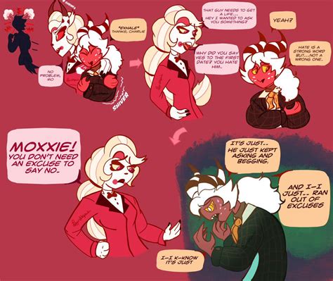 Gluttony Moxxie Au Protective Charlie 24 By Zombienutjob On Deviantart