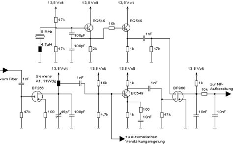 Circuit Diagramms Of The 144 Sbb Rx Receiver Design By Dl5neg