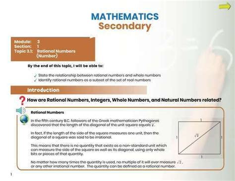 Mathematics Secondary Module 3 Section 1 Topic 3 1 By Ministry Of Education Bookfusion