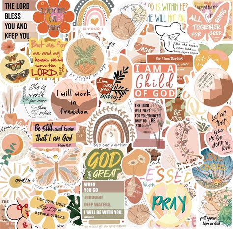 110pcs Prayer Board Bible Stickers Inspirational Philippines Ubuy