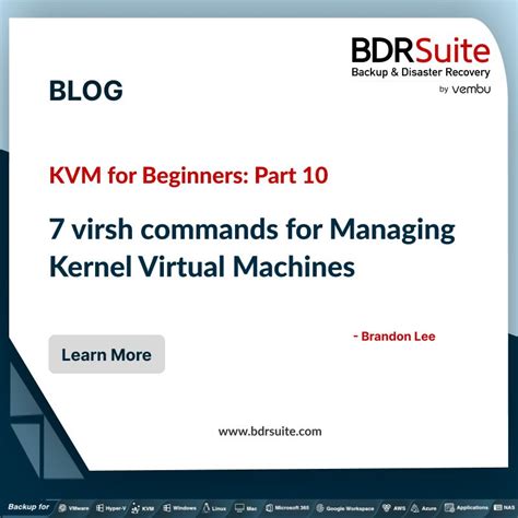 Kvm Virtualization Virsh Linuxadmin Cloudinfrastructure Sysadmin Automation Vembu