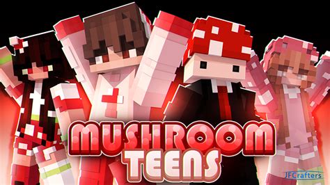 Mushroom Teens By Jfcrafters Chunk Minecraft Bedrock Marketplace