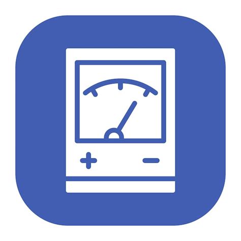 Premium Vector Voltmeter Vector Illustration